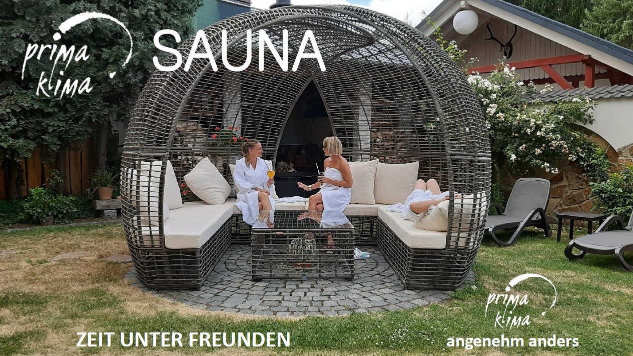 Neue Relaxlounge im Saunagarten – perfekt zum entspannen! – Prima Klima